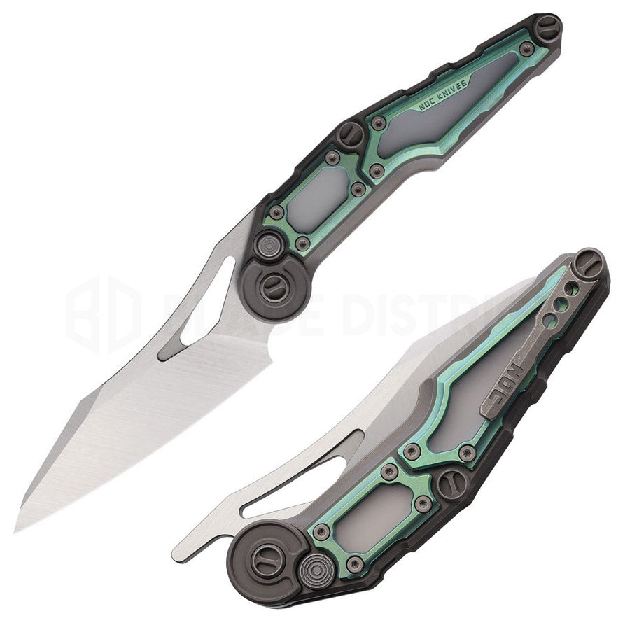 NOC Knives MT-32 Titanium Knife M390 3.5" – bladedistrict